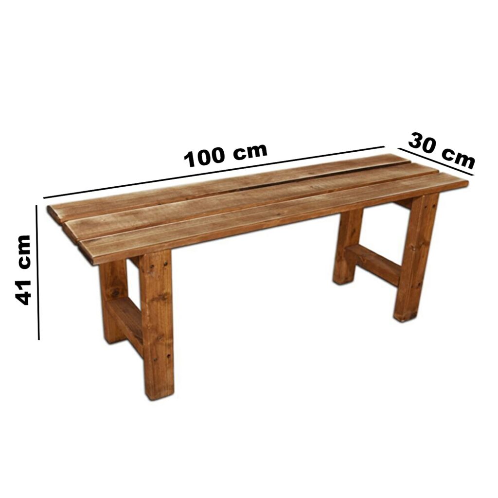 Ahşap Bank Bench Koltuk Mutfak Sandalyesi 5192 - Weblonya