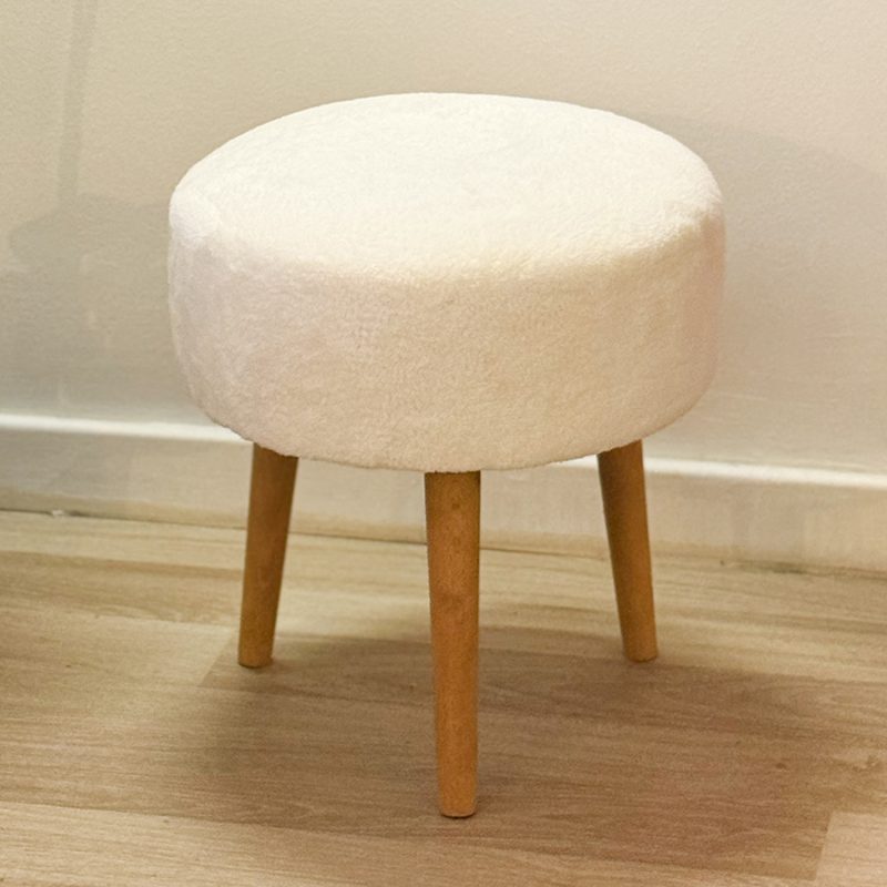 Puf Peluş Sandalye 3 Ayaklı Puf Koltuk 5513 - Weblonya