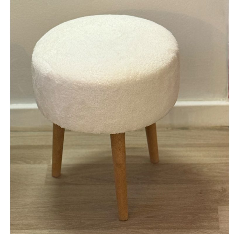 Puf Peluş Sandalye 3 Ayaklı Puf Koltuk 5513 - Weblonya